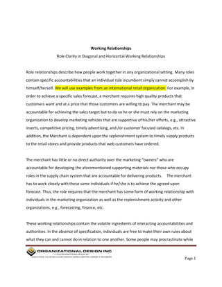 Working Relationship Auth Definitions Concepts Mrkt Version | PDF