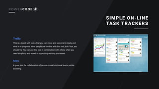 Working Remotely: Challenges & Ways Out | Powercode | PPT