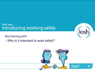 working safely_module1 and defining hazard and risk | PPT