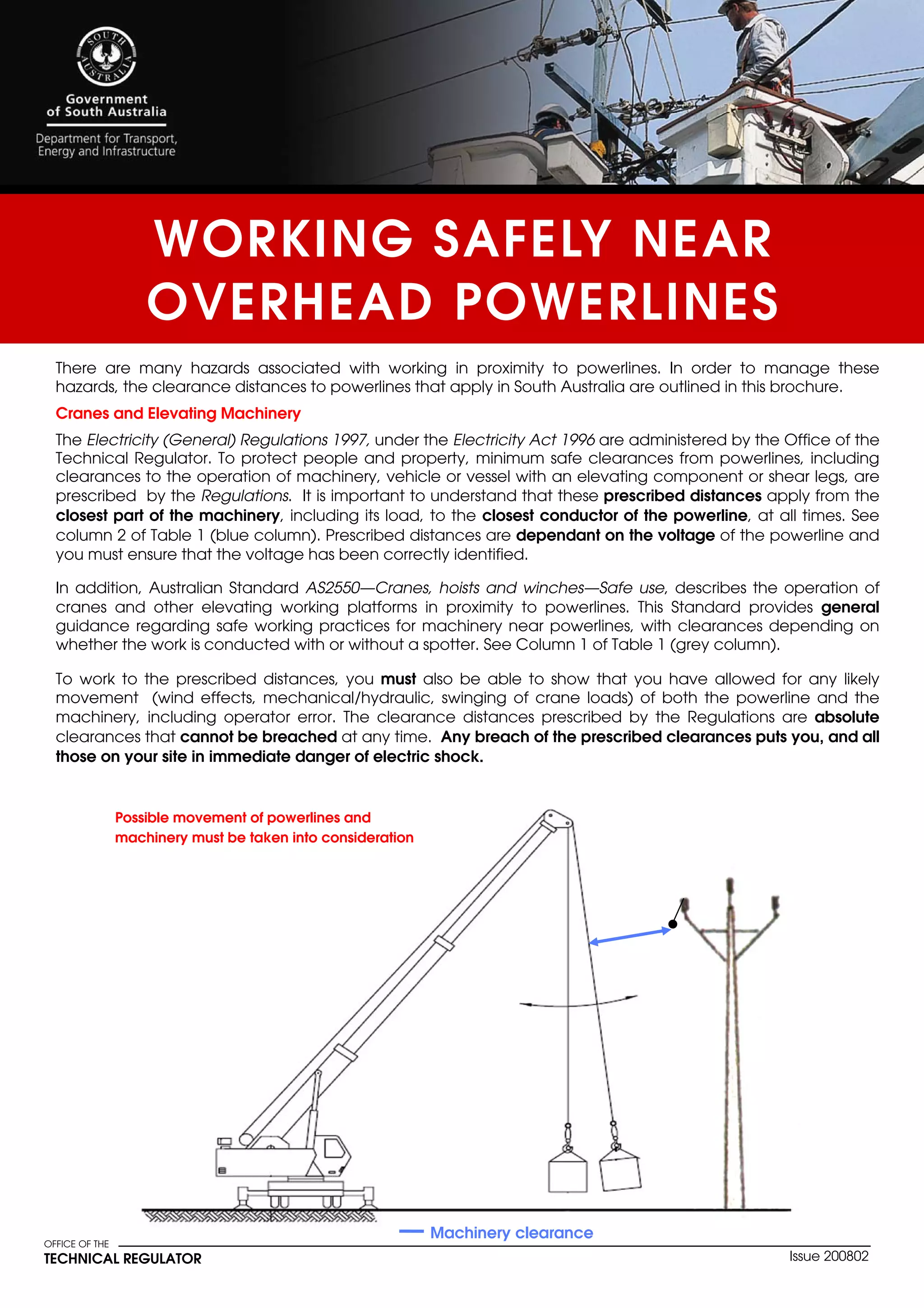 Working safely near_powerlines | PDF