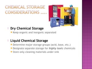 Working safely with chemicals | PPT