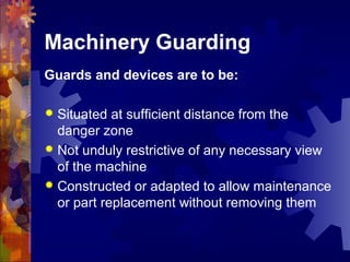 Working safely with work equipment by donald a mackay | PPT