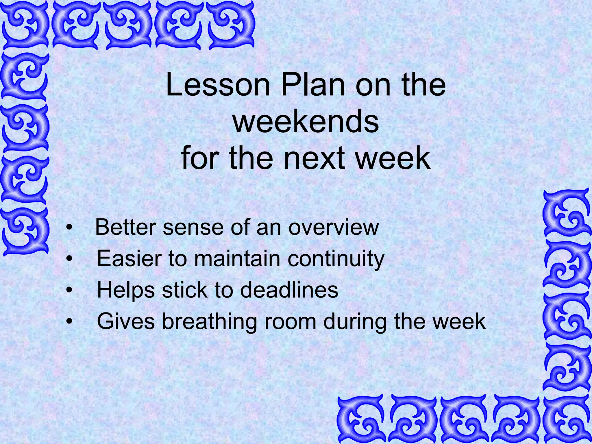 Working smarter not harder | PPT