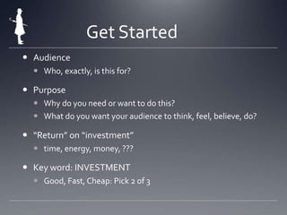 Working the Web (so it doesn't work you) | PPTX