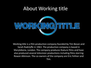 Working title | PPTX