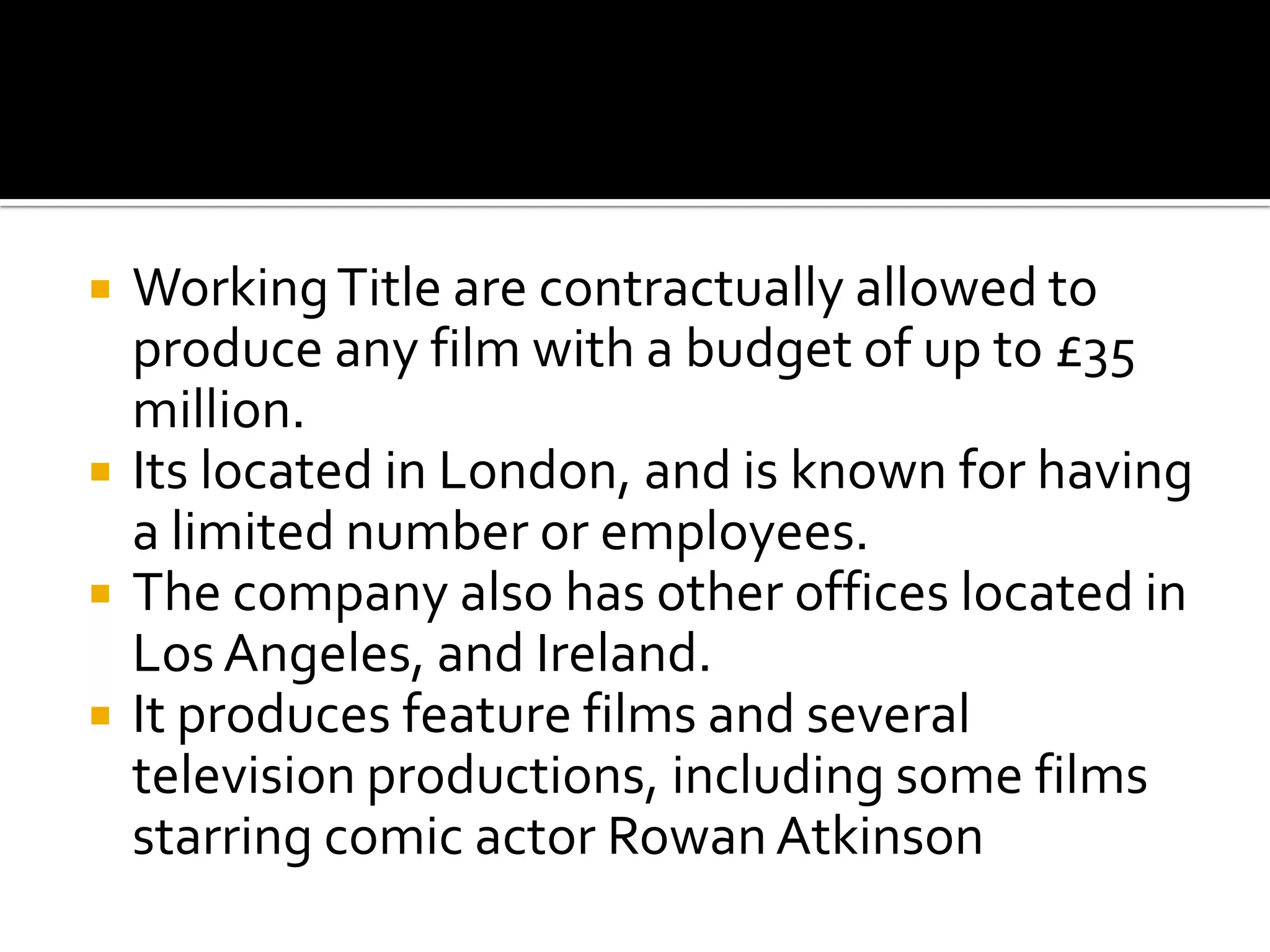 Working title fact sheet | PPTX