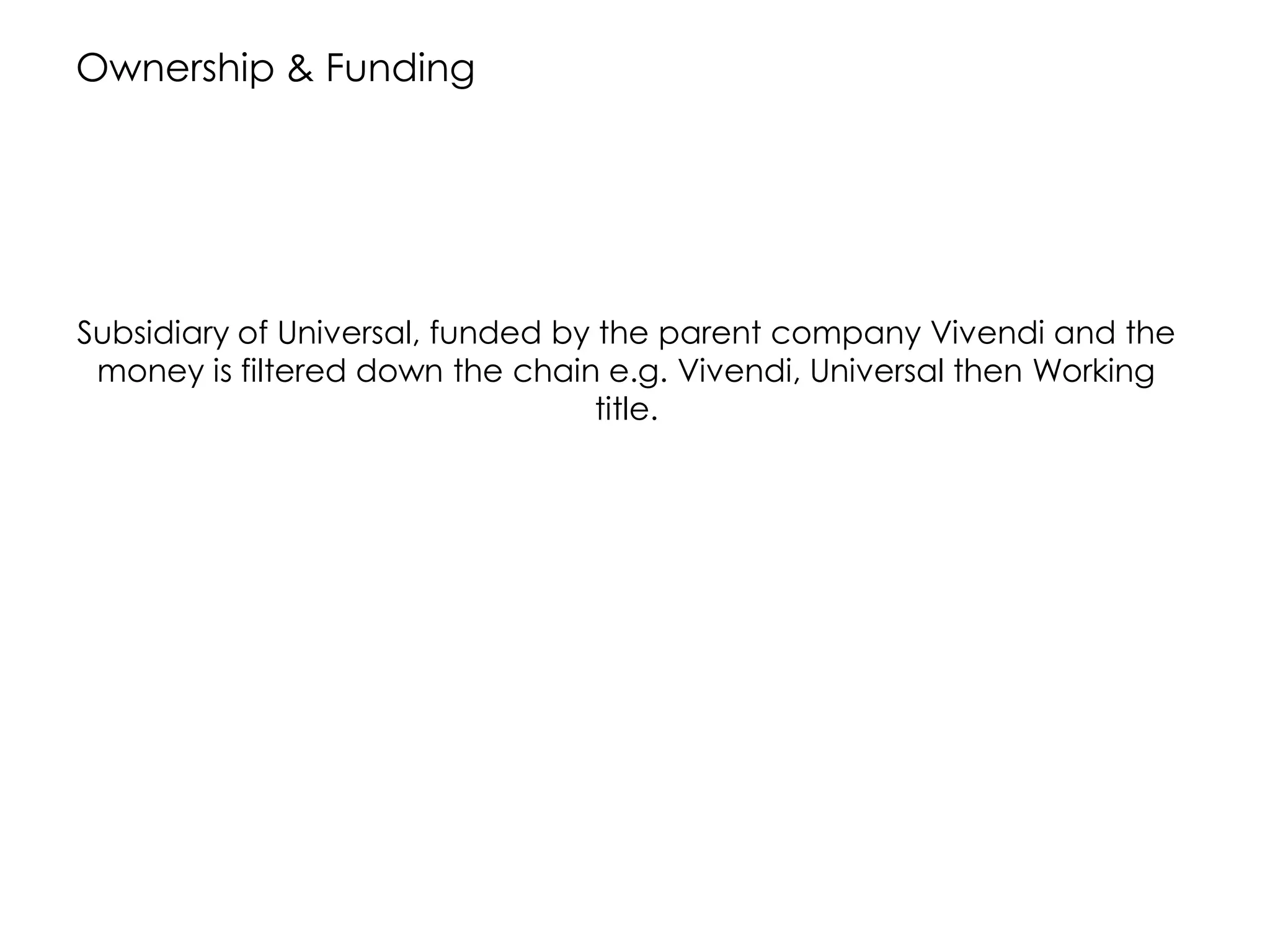 Working title films | PPTX