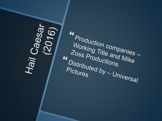 Working title films | PPTX