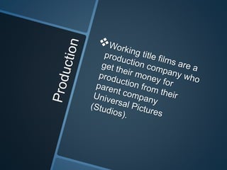 Working title films | PPTX