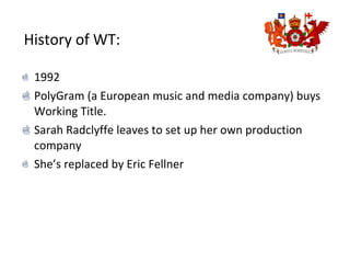 Working Title Case Study | PPT