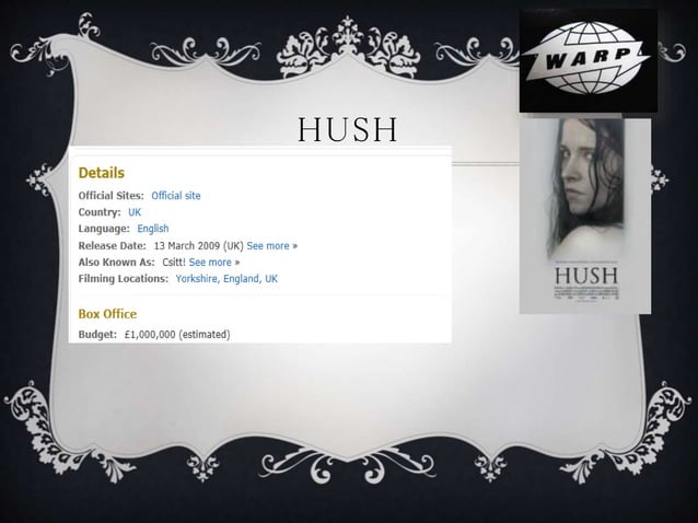 Working titles and warp films | PPTX