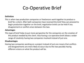 Working to a brief | PPT