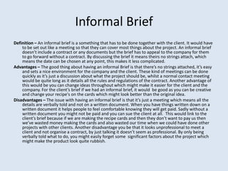 Working to a Brief | PPTX