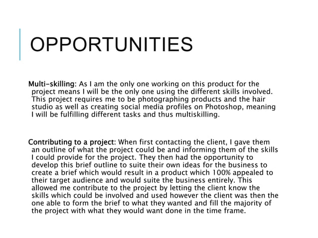 Working To A Brief | PPT