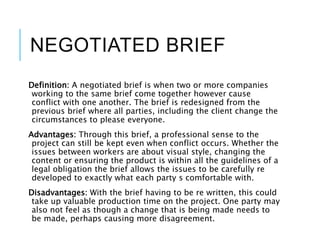 Working To A Brief | PPT