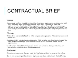 Working to a brief pro forma(1) | PPTX