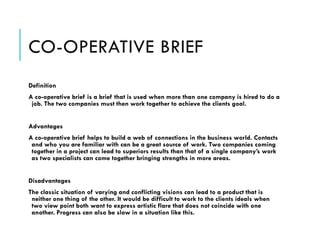 Working to a brief pro forma(1)-23 | PPT