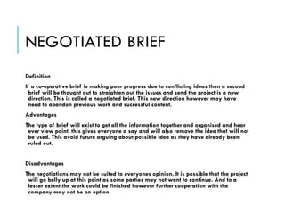 Working to a brief pro forma(1)-23 | PPT