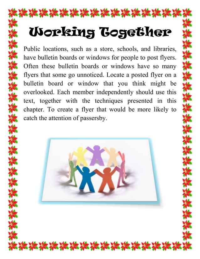Working together | DOCX
