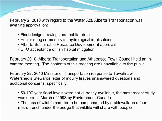 Working together for our watersheds | PPT