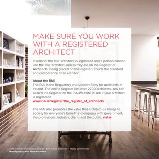 Working with an Architect RIAI | PDF