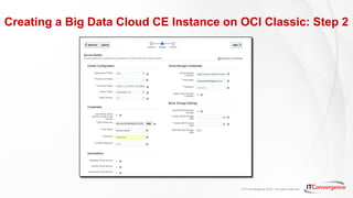 Working with Oracle Big Data Cloud Compute Edition and Apache Zeppelin | PDF