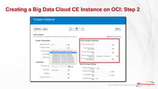 Working with Oracle Big Data Cloud Compute Edition and Apache Zeppelin | PDF