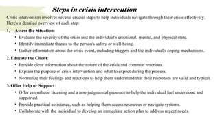 Working with clients in crisis, Goals & Steps.pptx