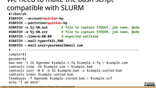 Working with clusters, shell profiles, UNIX extras..pptx