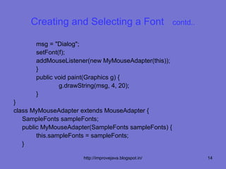Working with color and font | PPT