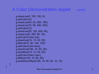 Working with color and font | PPT