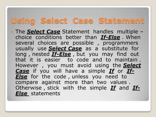 Working with comparison operators | PPT