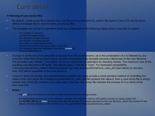 Working with core dump | PPT