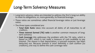 Working with financial statements | PPTX