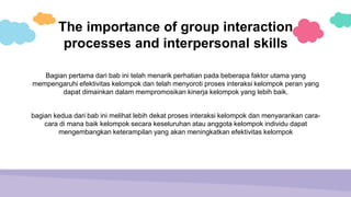 Working with group skills | PPTX