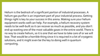 Working with helium | PPTX