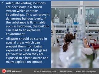 Working with Highly Reactive or Explosive Chemicals | 360training.com