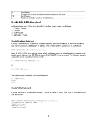 Working with Hive Analytics | PDF