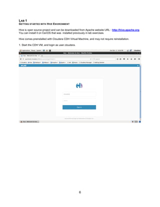 Working with Hive Analytics | PDF