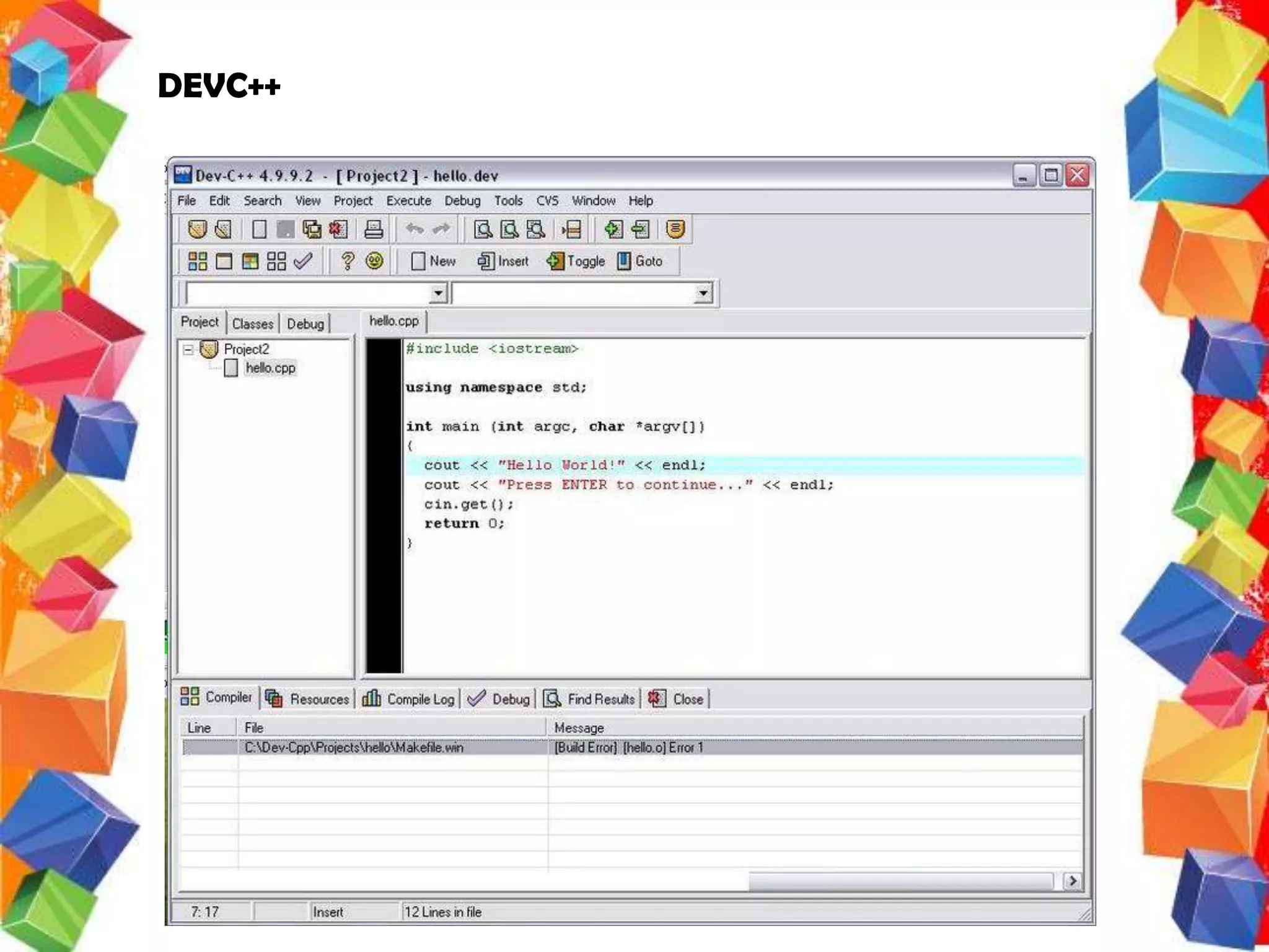 Working with IDE | PPT