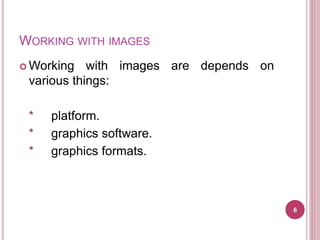 foedumed: "Working with images" 33-16 | PPTX
