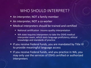 Working with Interpreters | PPTX | Technology & Computing