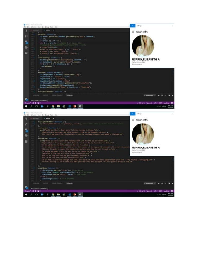 Working with JavaScript | DOCX