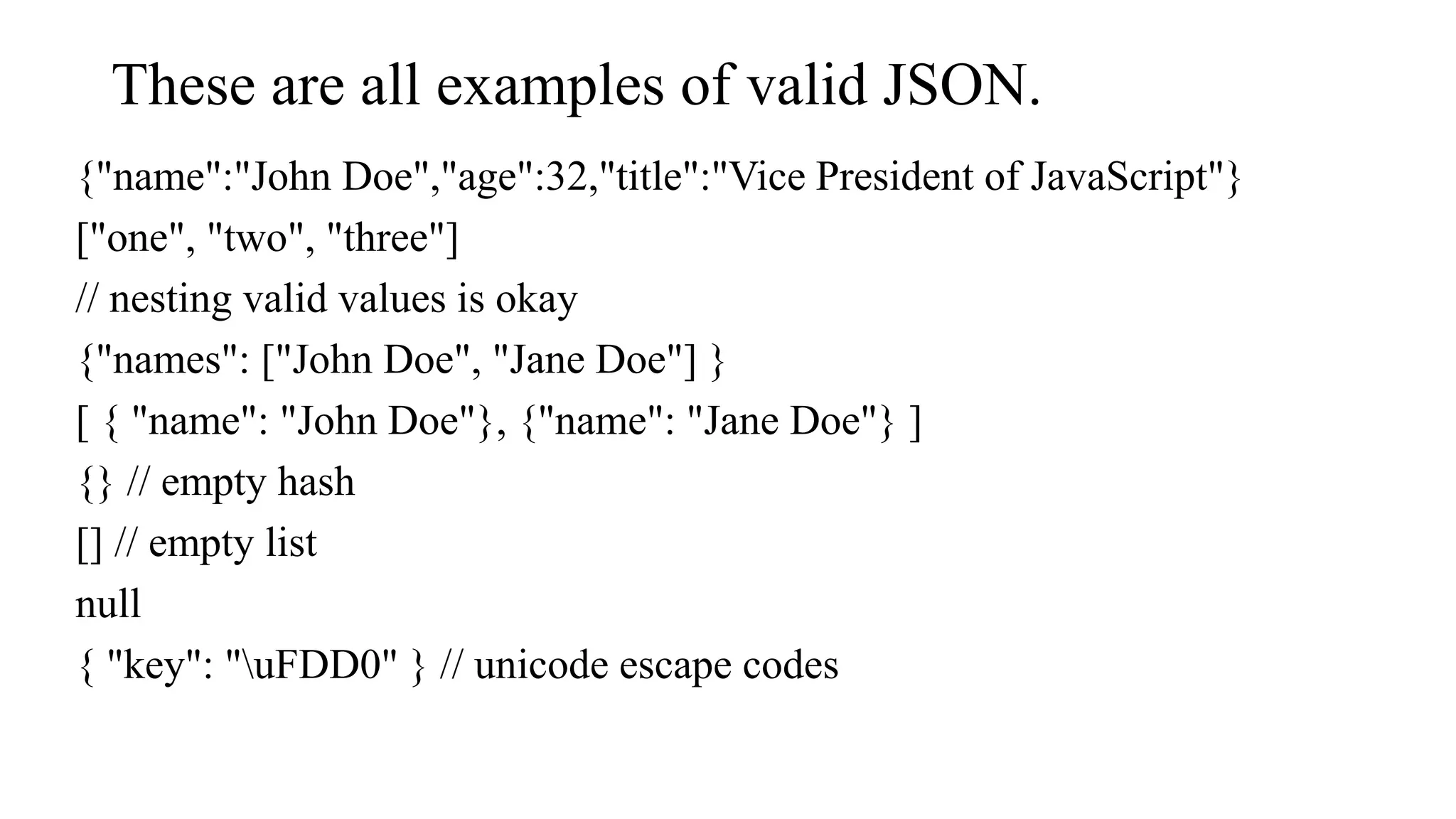 Working with JSON.pptx | Web Development | Internet