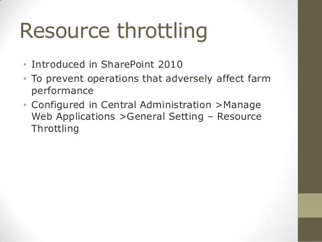 WSPDC June 2013: Working with Large Lists in SharePoint 2010 by Zewdi… WSPDC June 2013: Working with Large Lists in SharePoint 2010 by Zewdi…