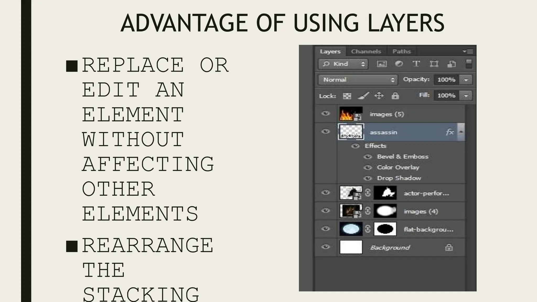 Adobe Photoshop CS5 WORKING WITH LAYERS.pptx