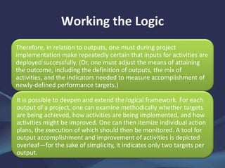 Working with Logic Models | PPT