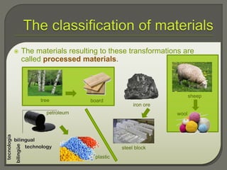 Working with materials | PPTX