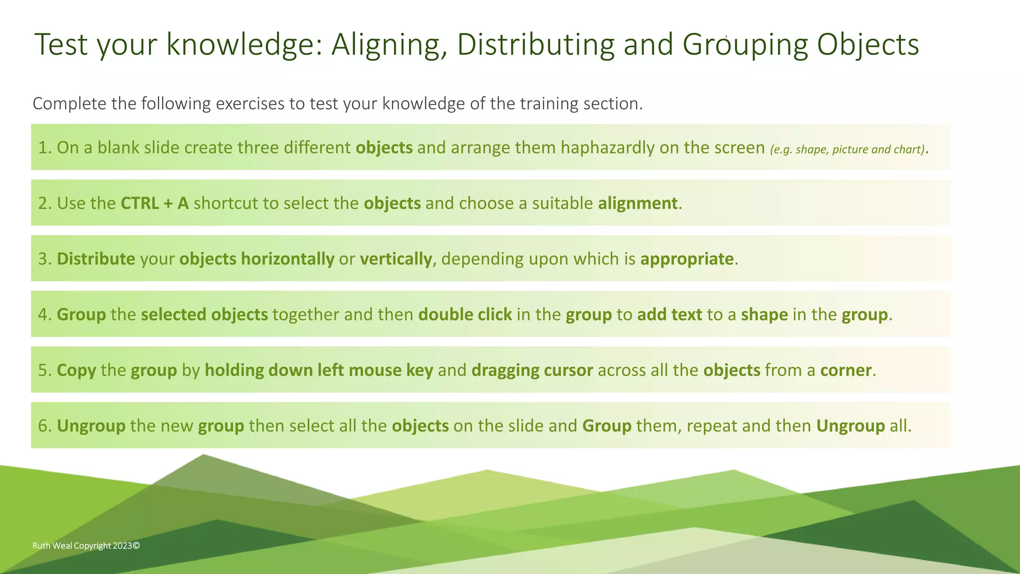 Working with objects in PowerPoint.pptx
