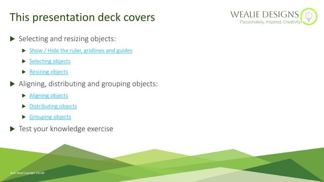 Working with objects in PowerPoint.pptx